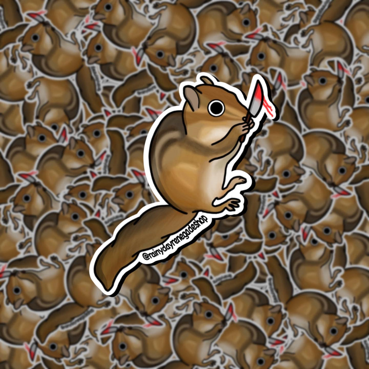 Murder Critter Sticker Pack – Rainy Day Renegade
