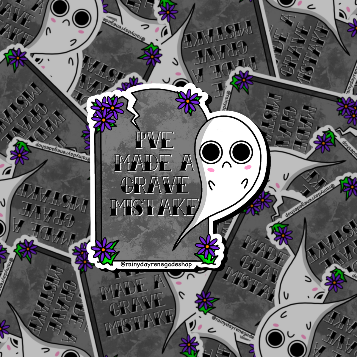 Spooky Halloween Sticker Pack – Rainy Day Renegade